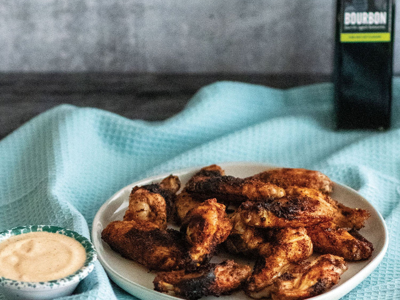 Grilled Chicken Wings With Alabama White Sauce – Acorn Pantry